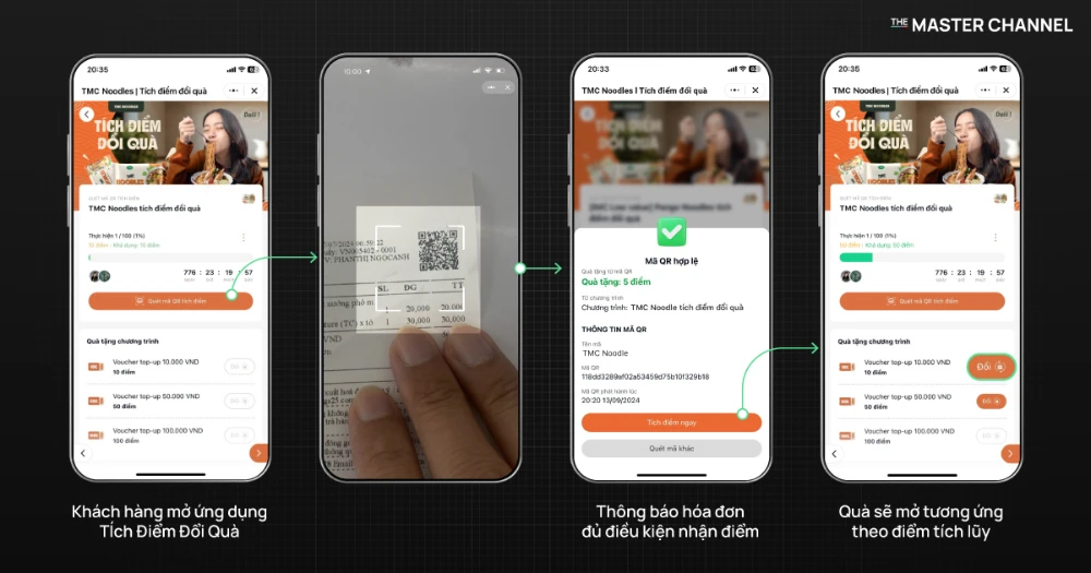 Mini App Loyalty – Tích Điểm Nhanh Chóng Với QR Code Trên Hóa Đơn